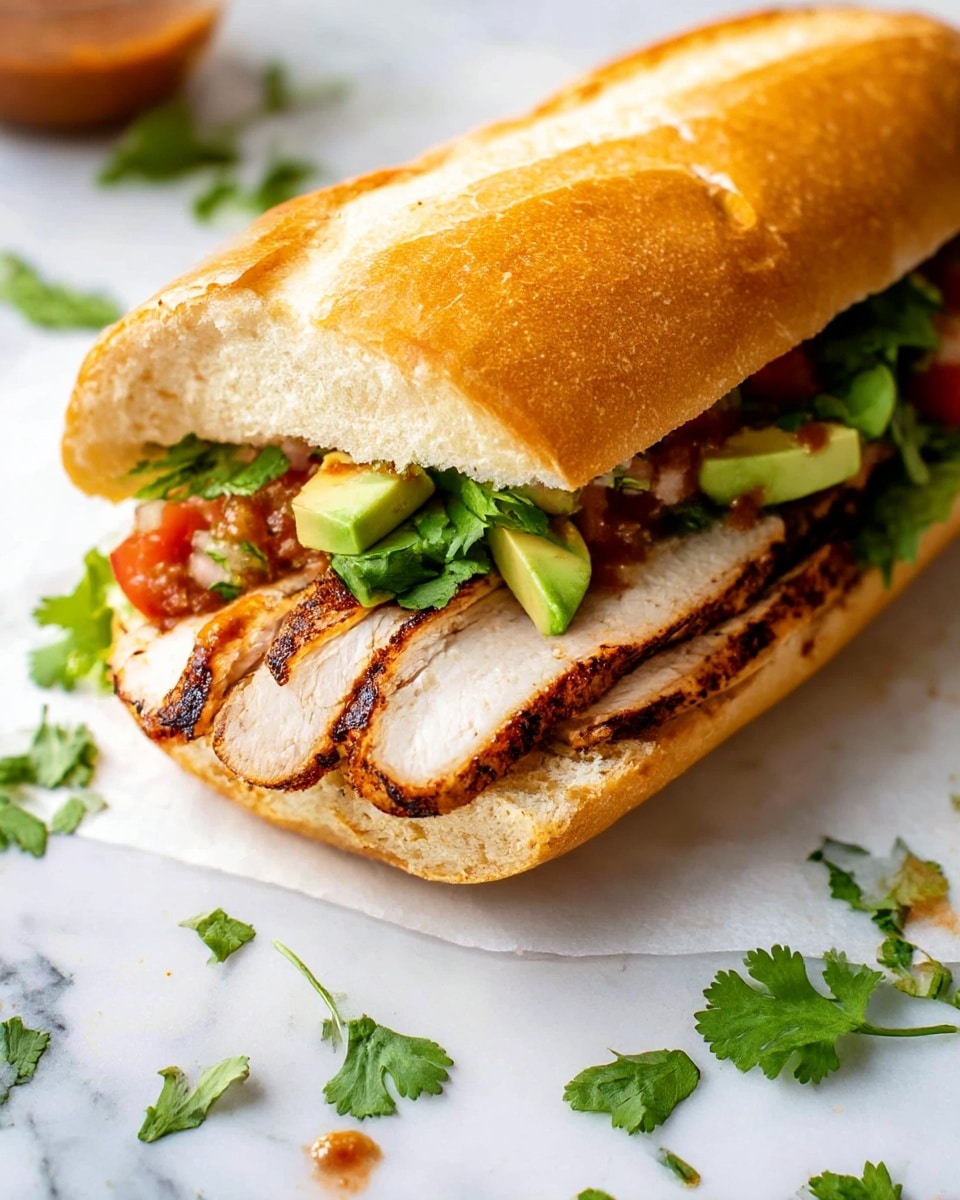 Flavor-Packed Chicken Torta Sandwich | Delicious Mexican Inspired Meal
