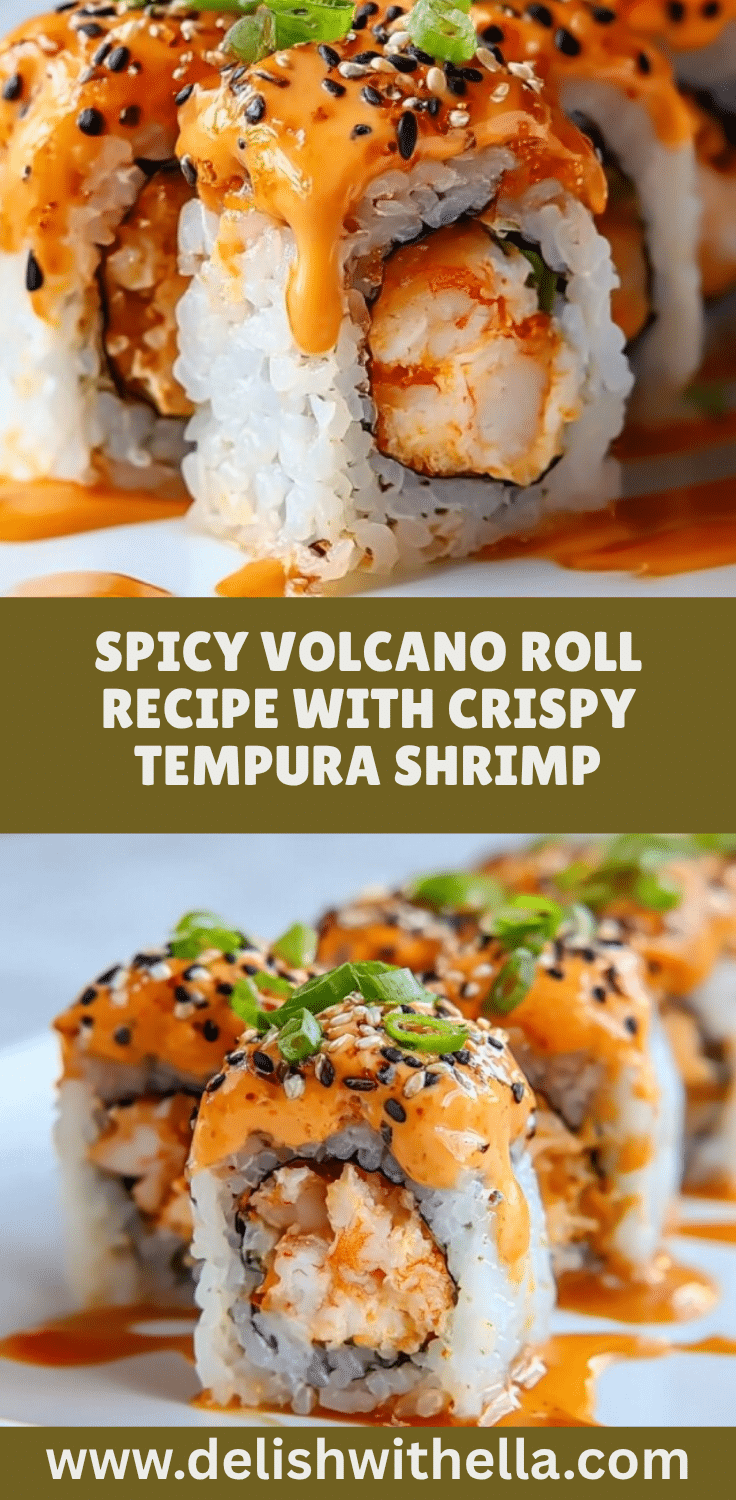 Volcano Roll Recipe: Spicy, Crispy Sushi Delight